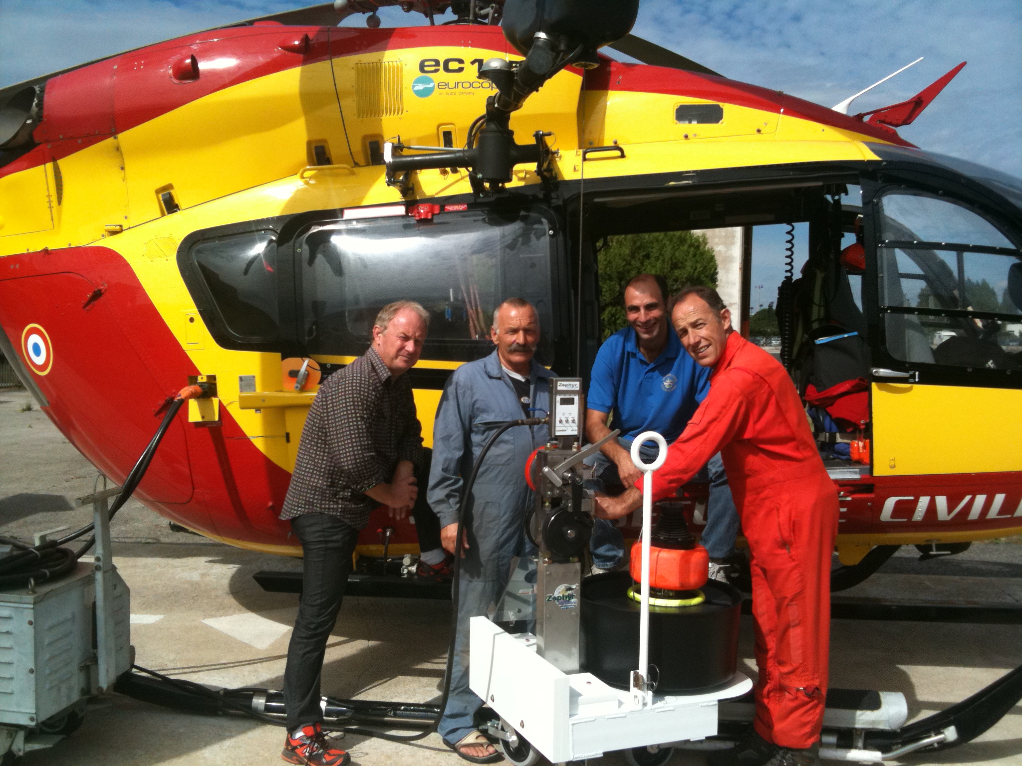 Manual Rescue Hoist Ground Support Equipment - Zephyr