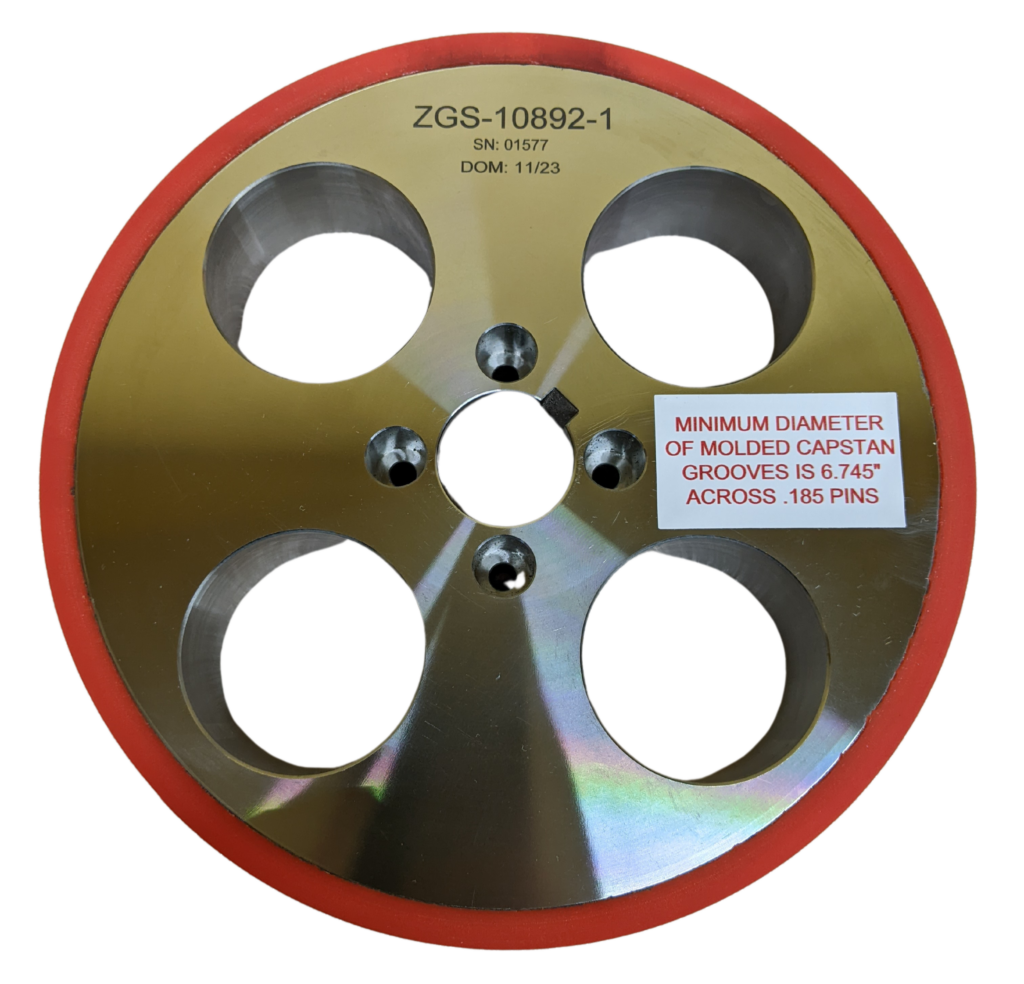 4 Groove Compound Capstan 3/16" Cable - Zephyr