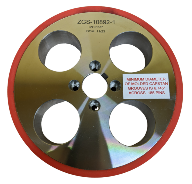4 Groove Compound Capstan 3/16" Cable - Zephyr